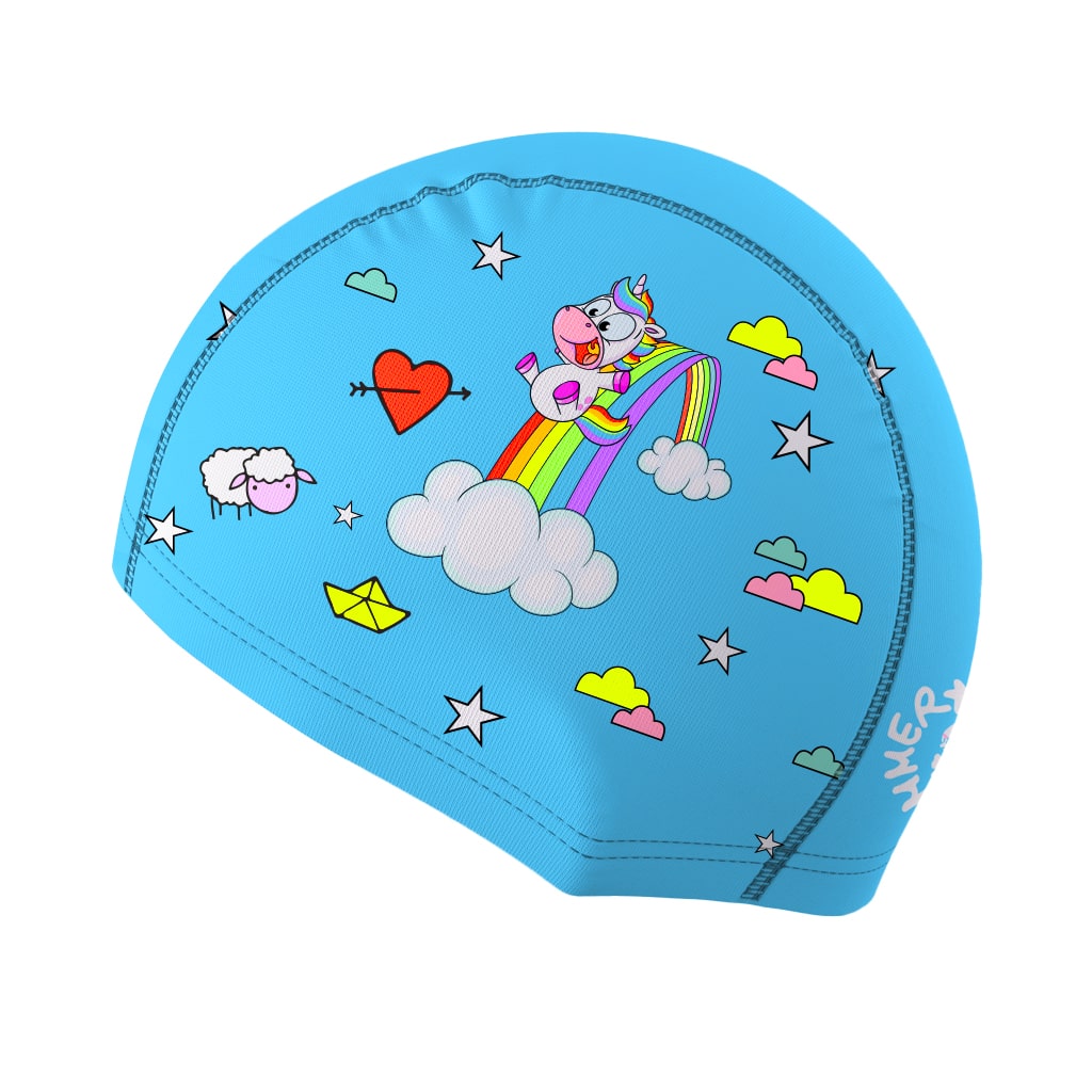 Lycra Swim Cap L034CF Unicorn - Boneswimmer