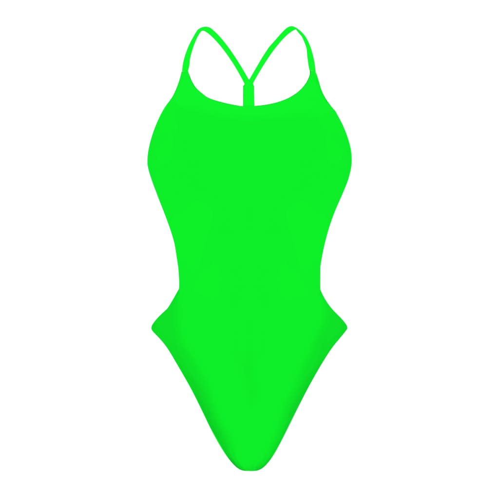Women's Milano Swimsuit - Fluorescent Green
